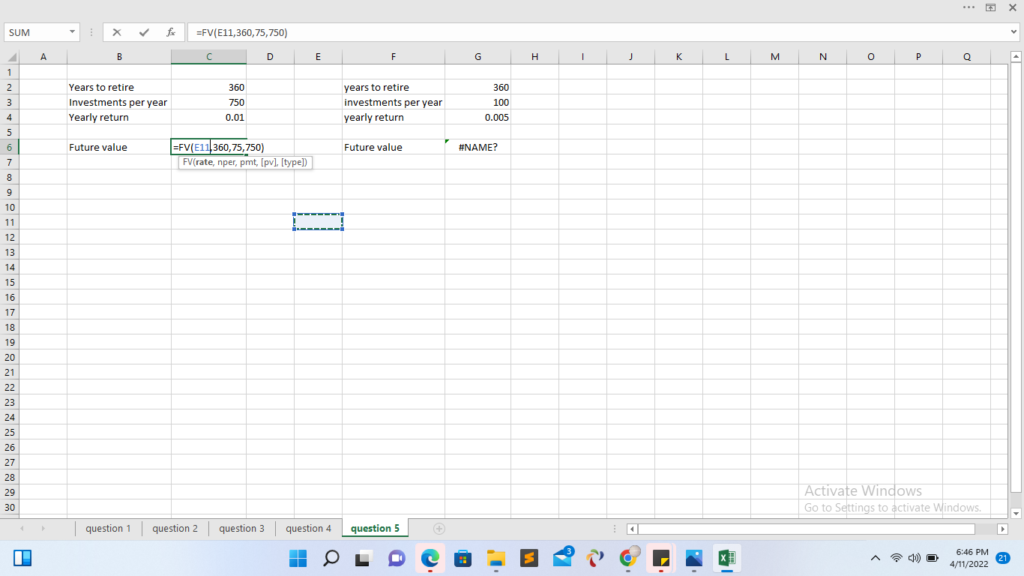 ASSIGNMENT | Assess Present Value and Future Value problems - Writ Task